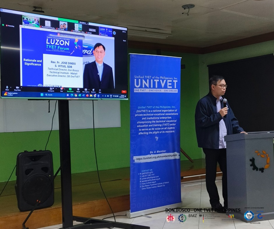 The 1st UNITVET Forum in Luzon Provinces - Don Bosco-One TVET ...
